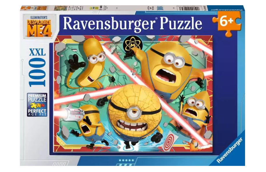 Ravensburger Despicable Me 4, XXL 100 piece Jigsaw Puzzle – Fitzgeralds ...