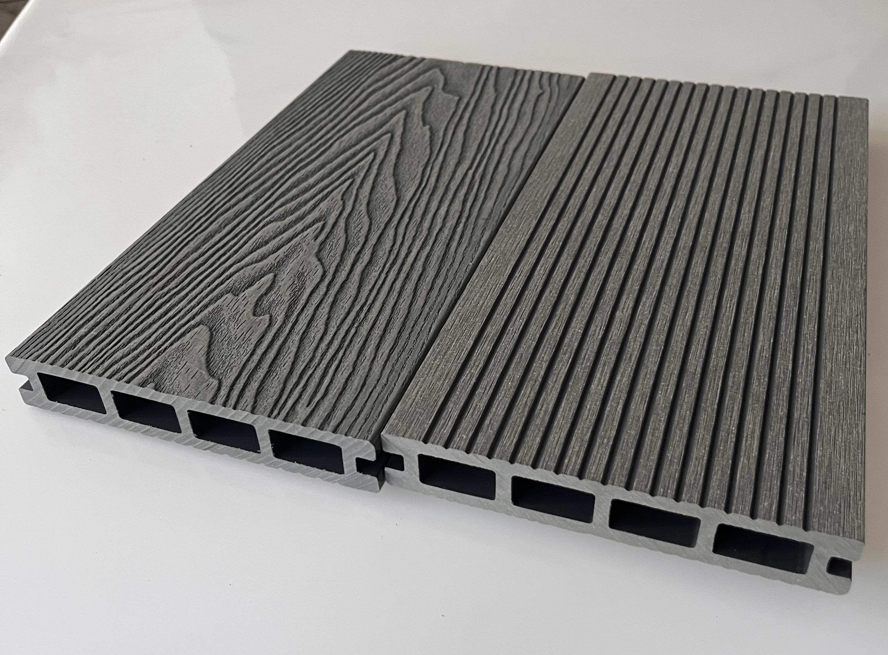 Suelo Composite Decking Grain 146mm X 25mm X 3 6m Grey Fitzgeralds
