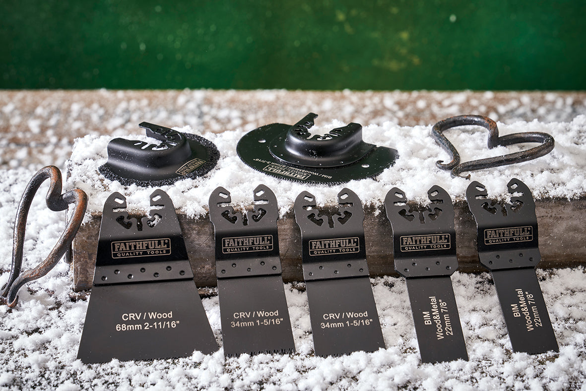 Faithfull 7 Piece Multi-Tool Blade Set – Fitzgeralds Homevalue Dingle