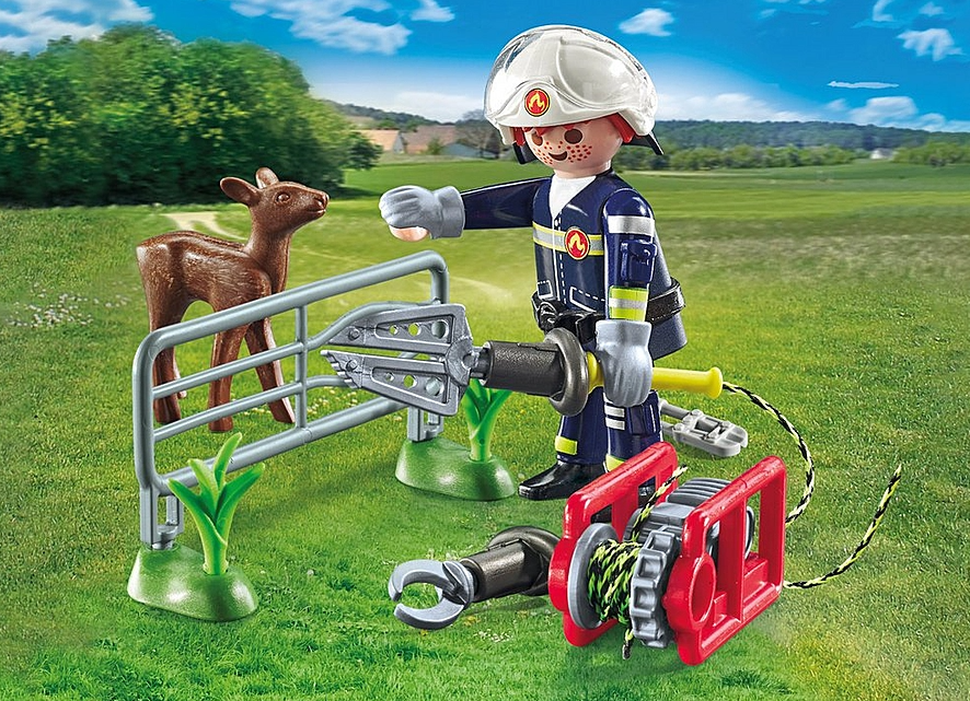 Playmobil Firefighter Animal Rescue – Fitzgeralds Homevalue Dingle