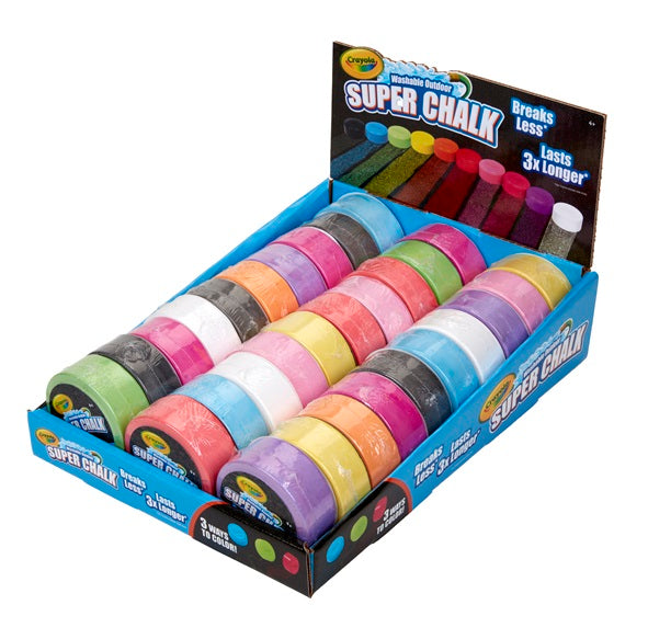 Crayola Outdoor Super Chalk – Fitzgeralds Homevalue Dingle