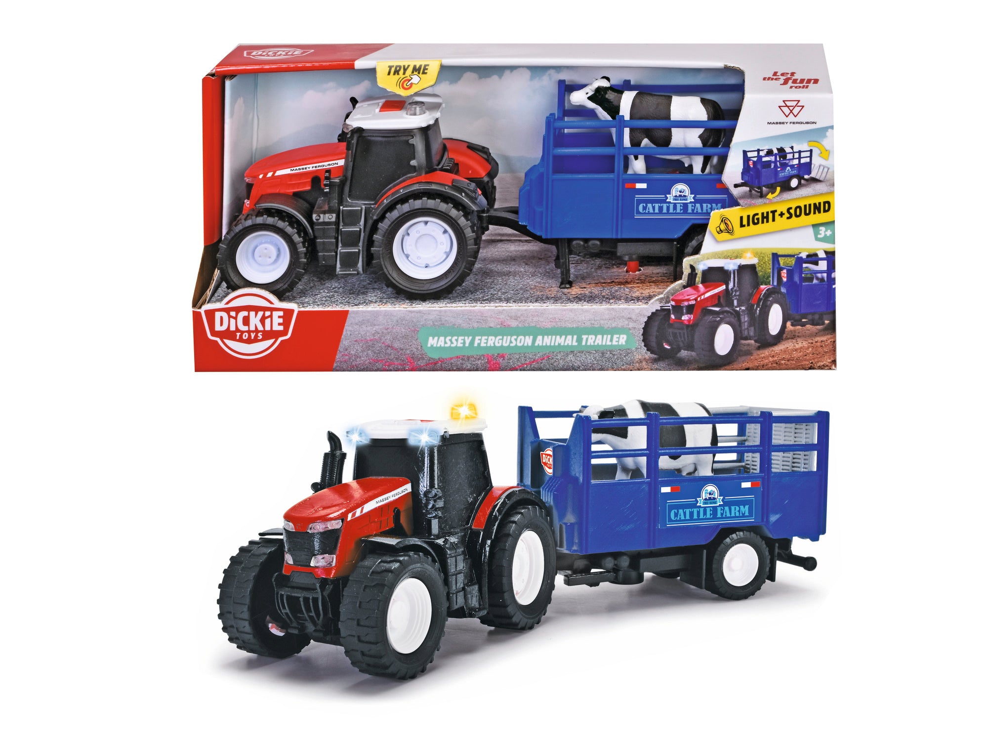 Massey with Animal Trailer Light & Sound Dickie – Fitzgeralds Homevalue ...