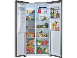 Haier American Style Fridge/Freezer Silver – Fitzgeralds Homevalue Dingle