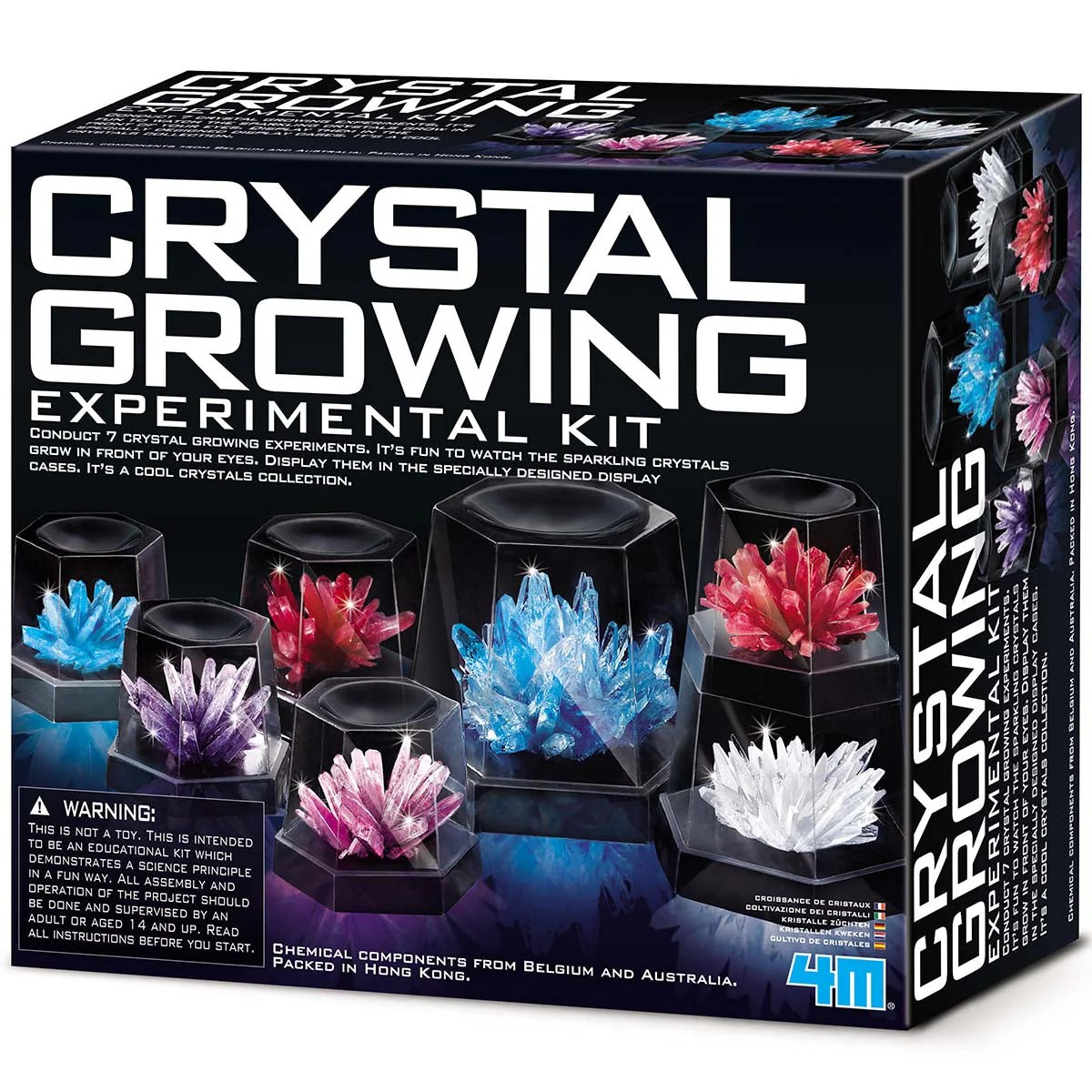 Great Gizmos Kidz Labs Crystal Growing Experimental Kit – Fitzgeralds ...