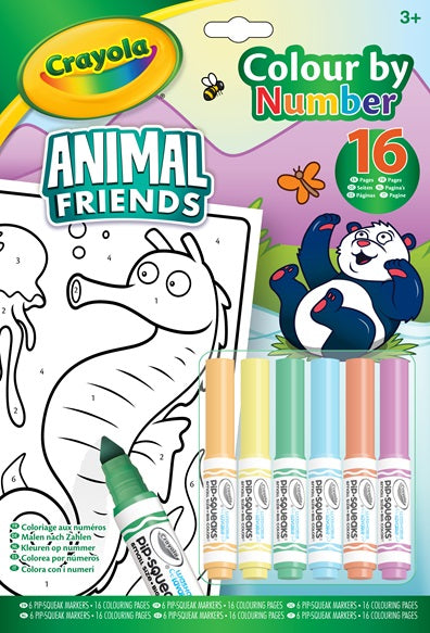 Crayola Colour By Numbers with Markers – Fitzgeralds Homevalue Dingle