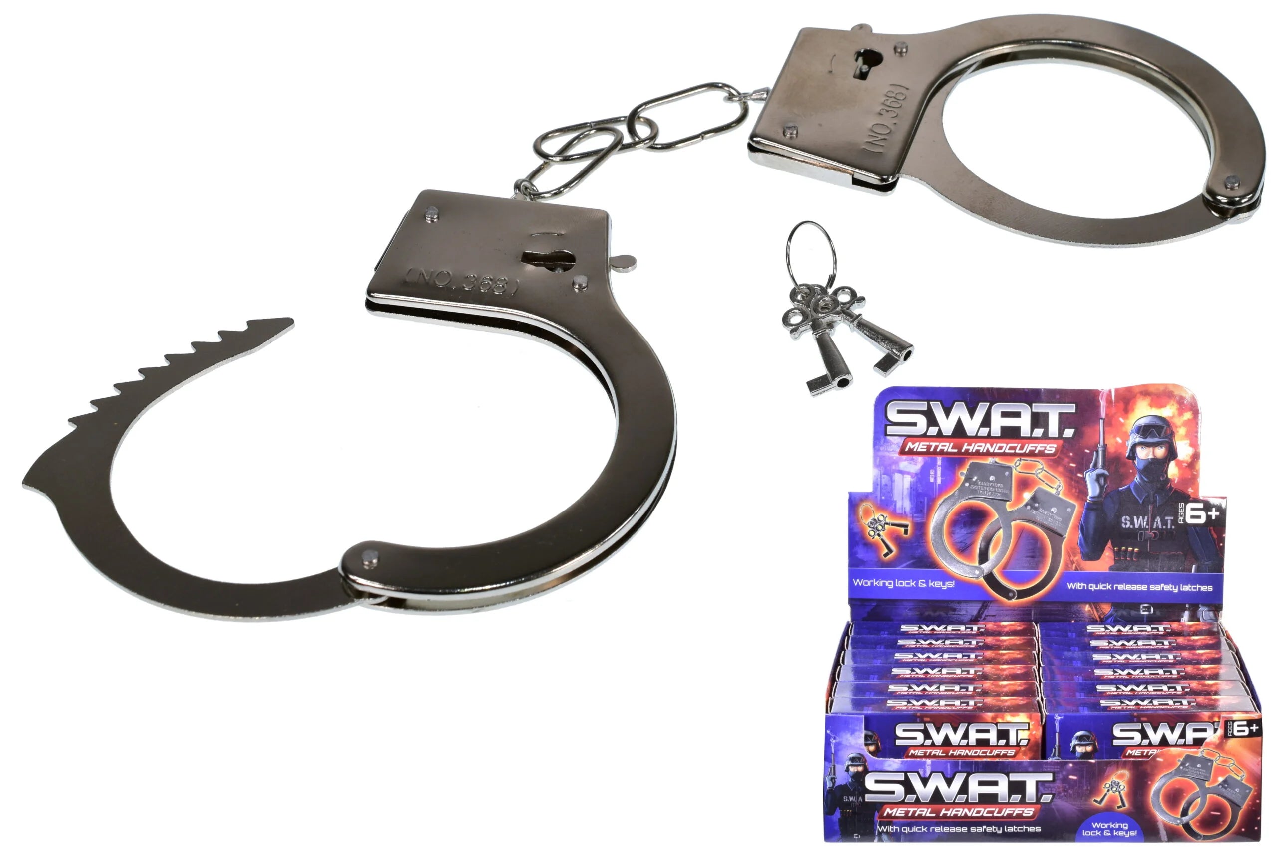 Swat Metal Handcuffs – Fitzgeralds Homevalue Dingle