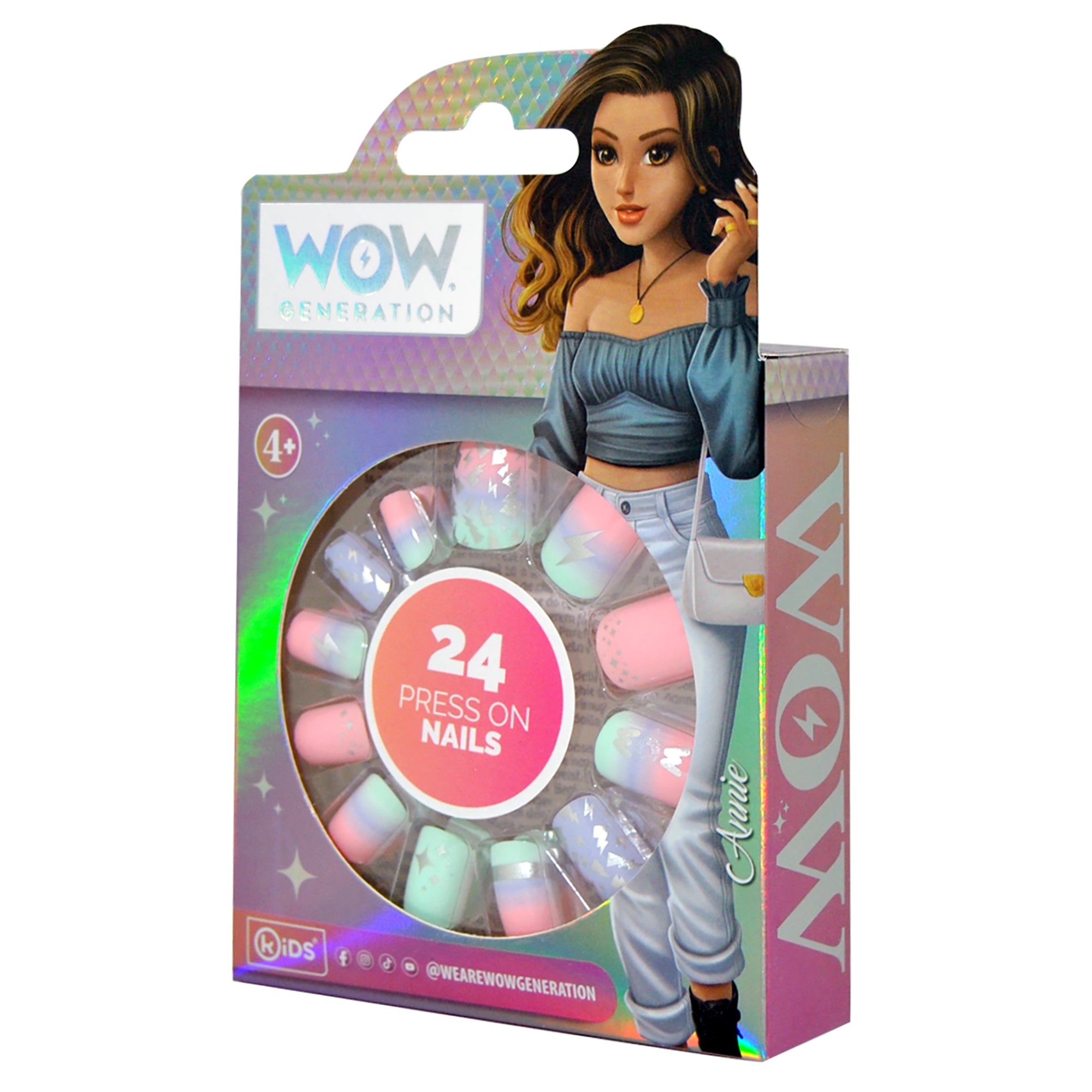 Set 24 Press On Nails Wow Generation – Fitzgeralds Homevalue Dingle