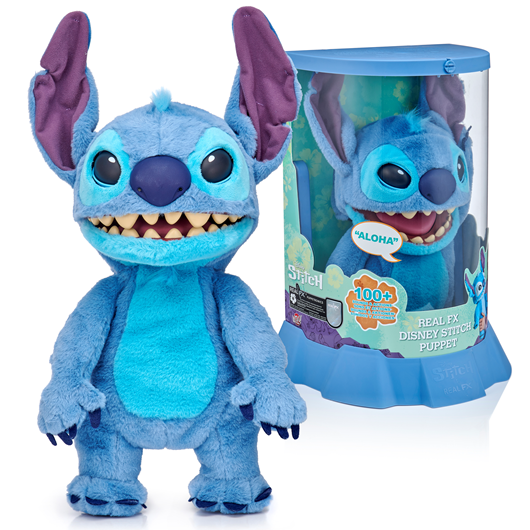 Real FX Disney Stitch Puppet – Fitzgeralds Homevalue Dingle