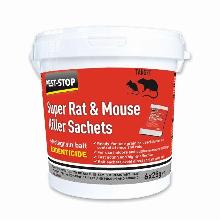Super Rat & Mouse Killer Sachets – Fitzgeralds Homevalue Dingle