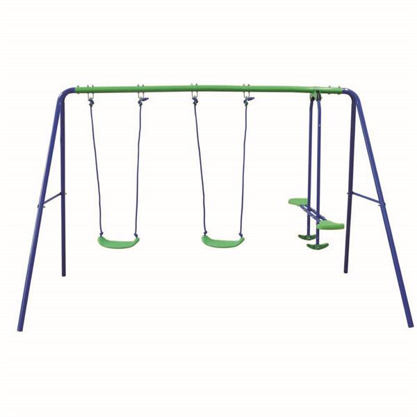 Euro Active Metal Swing Set – Fitzgeralds Homevalue Dingle