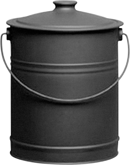 Black Steel Coal Bucket With Lid – Fitzgeralds Homevalue Dingle
