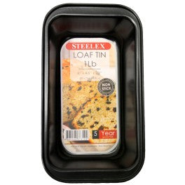 Steelex 1lb Loaf Tin Non Stick – Fitzgeralds Homevalue Dingle