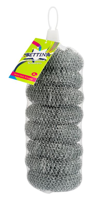 Net of 8 Galvanised Pot Scrubs – Fitzgeralds Homevalue Dingle